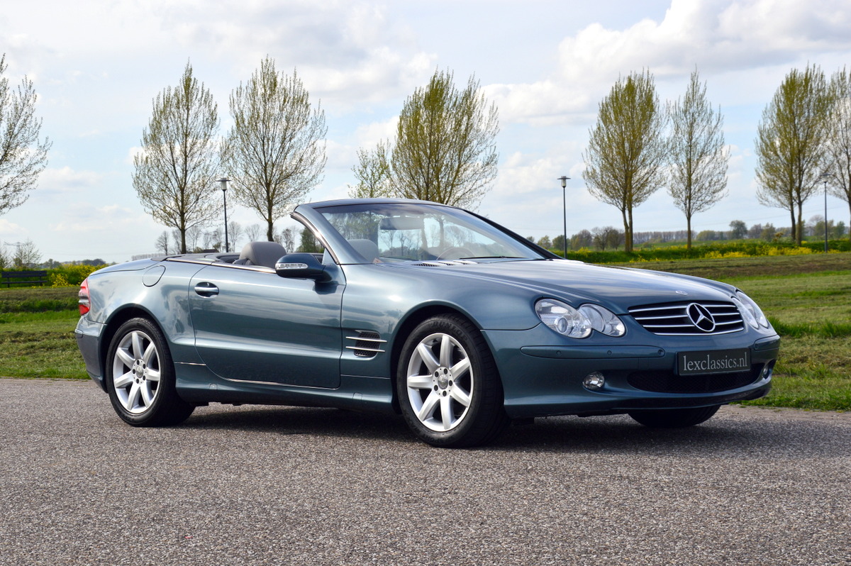 Mercedes 500 SL R230 kopen? Bel Lex Classics 0416 342 474